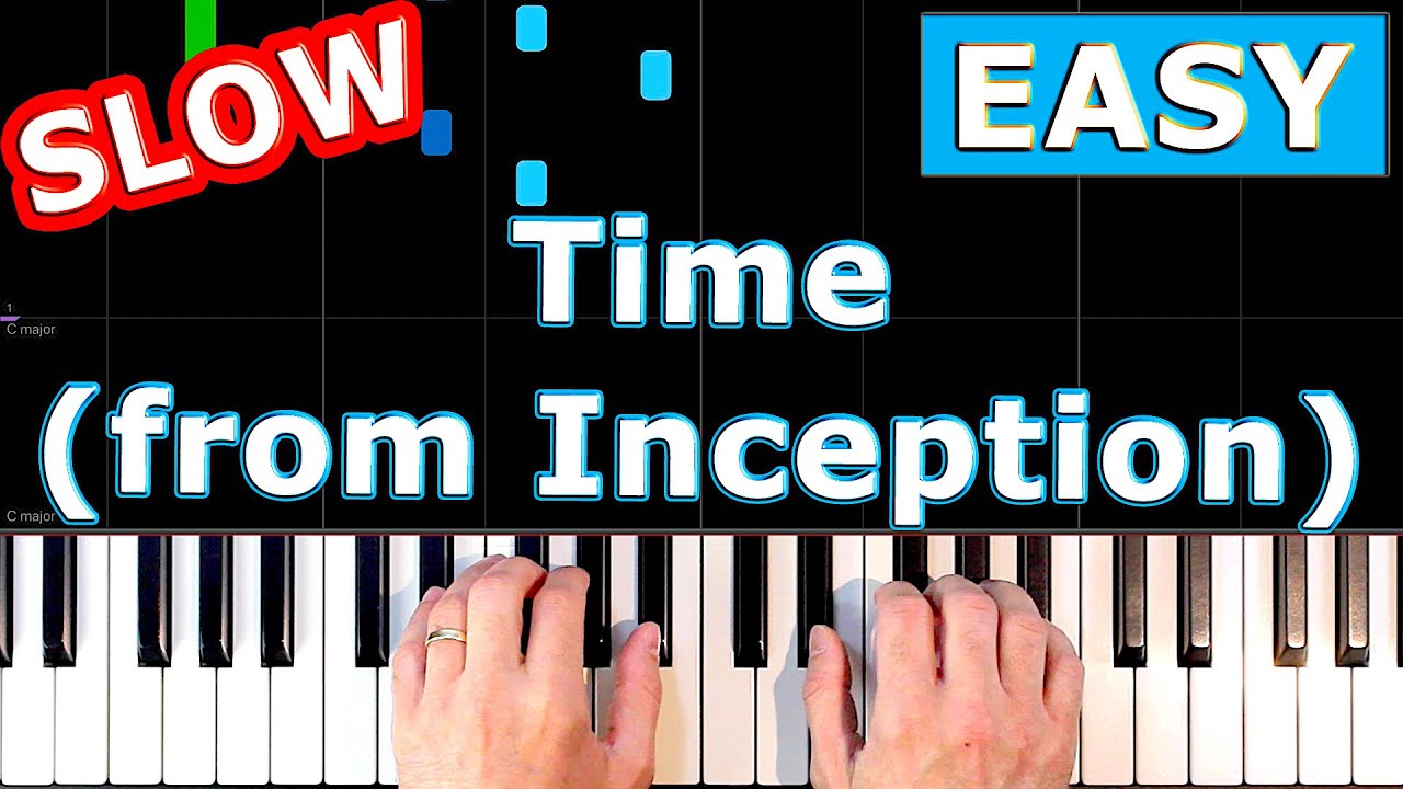 Time (from Inception) - Hans Zimmer - SLOW Piano Tutorial - YouTube