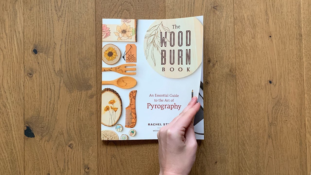 The Wood Burn Book - Timelapse Flip-through - YouTube