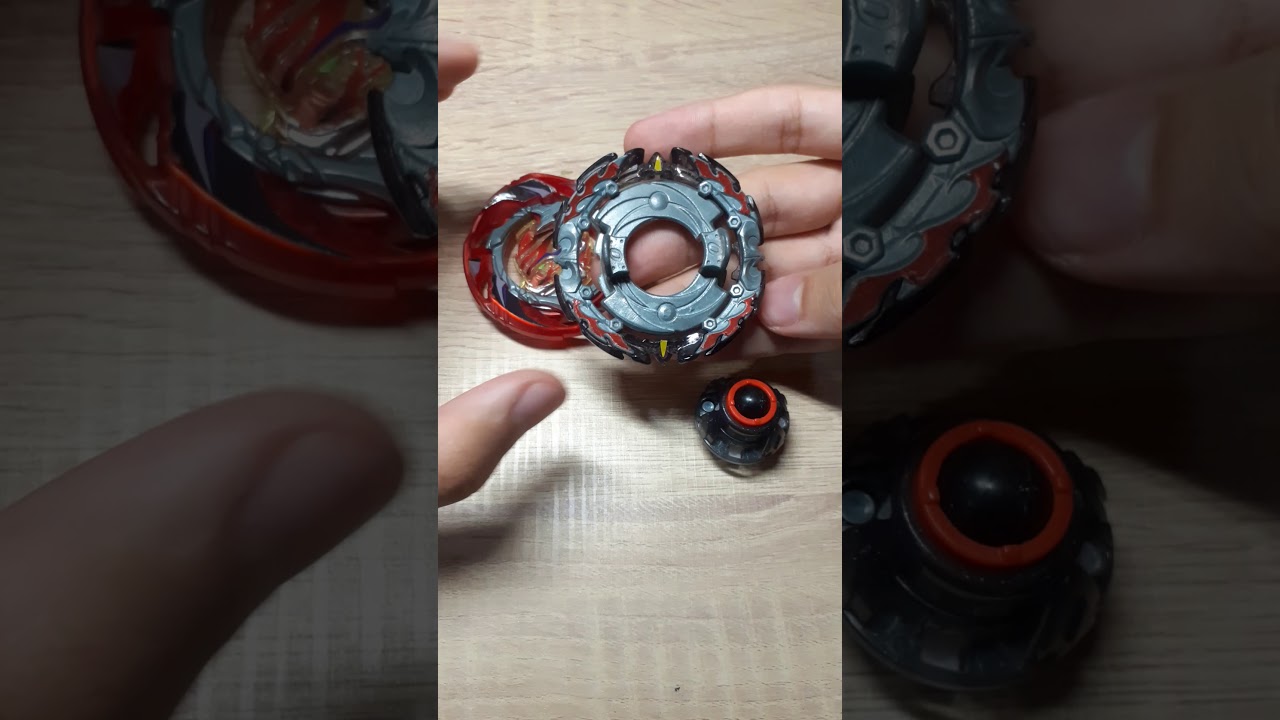 Beyblade burst mod (Unburstable air knight mod) - YouTube