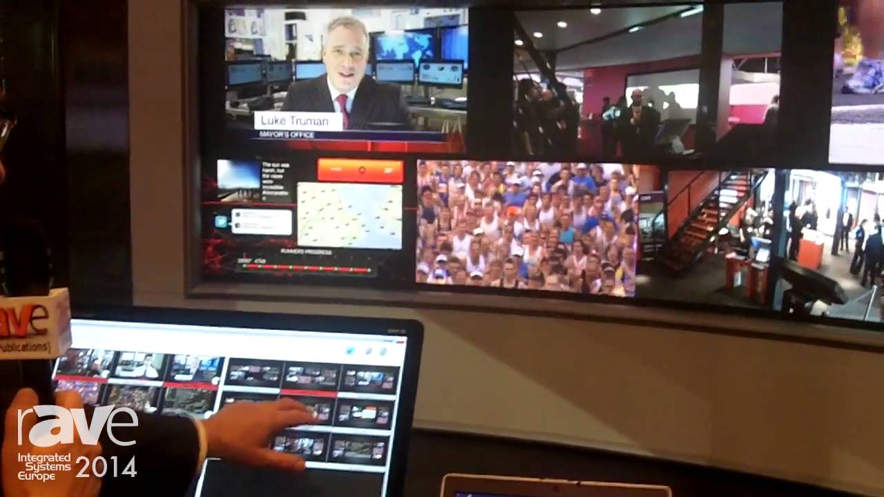 ISE 2014: Barco Showcases TransForm C Video Wall Controller - YouTube
