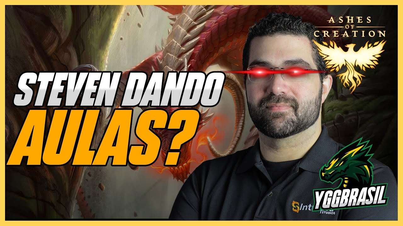 STEVEN DANDO AULAS? | INTERAÇÕES COM PLAYERS | Ashes of Creation - YouTube