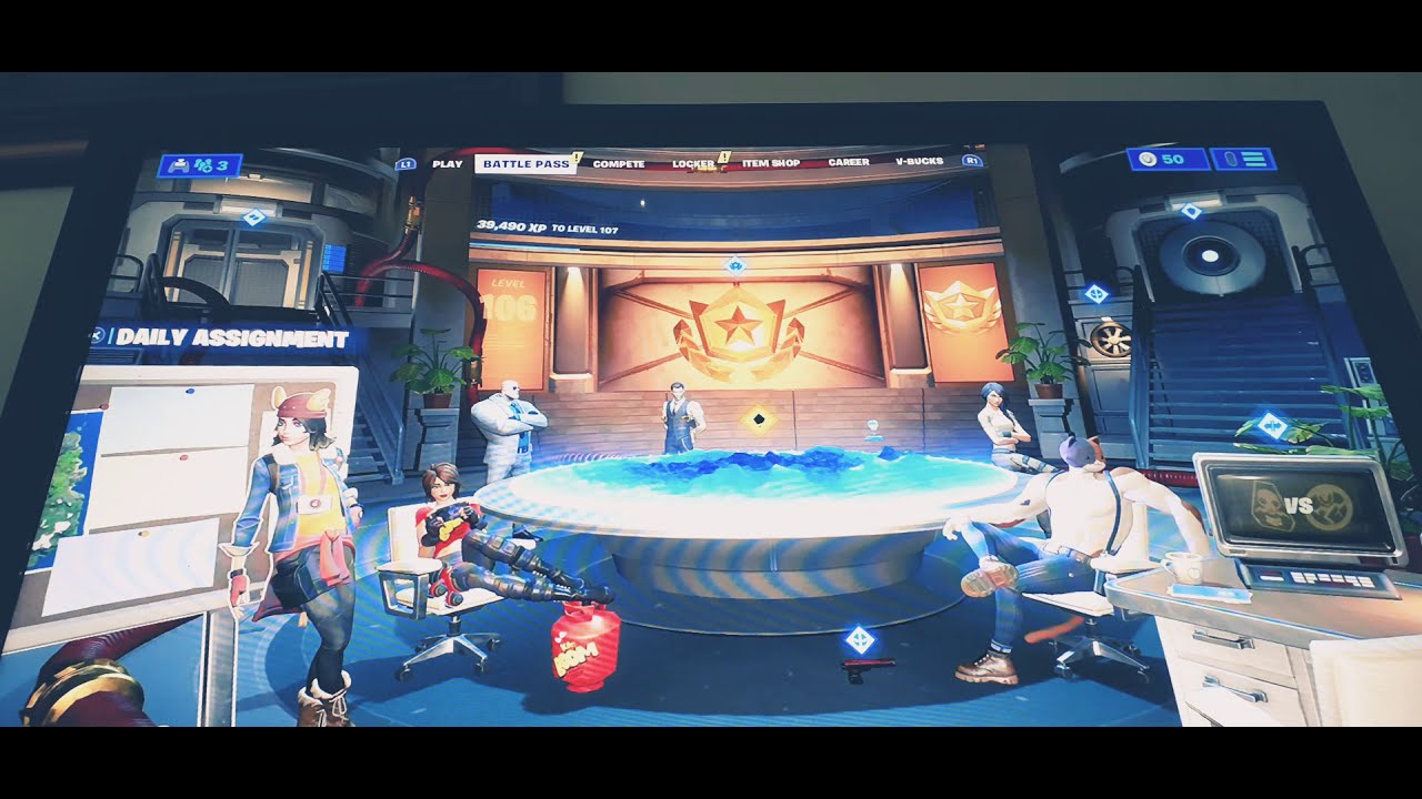 Fortnite Gameplay: The Challenge Table Introduction - YouTube