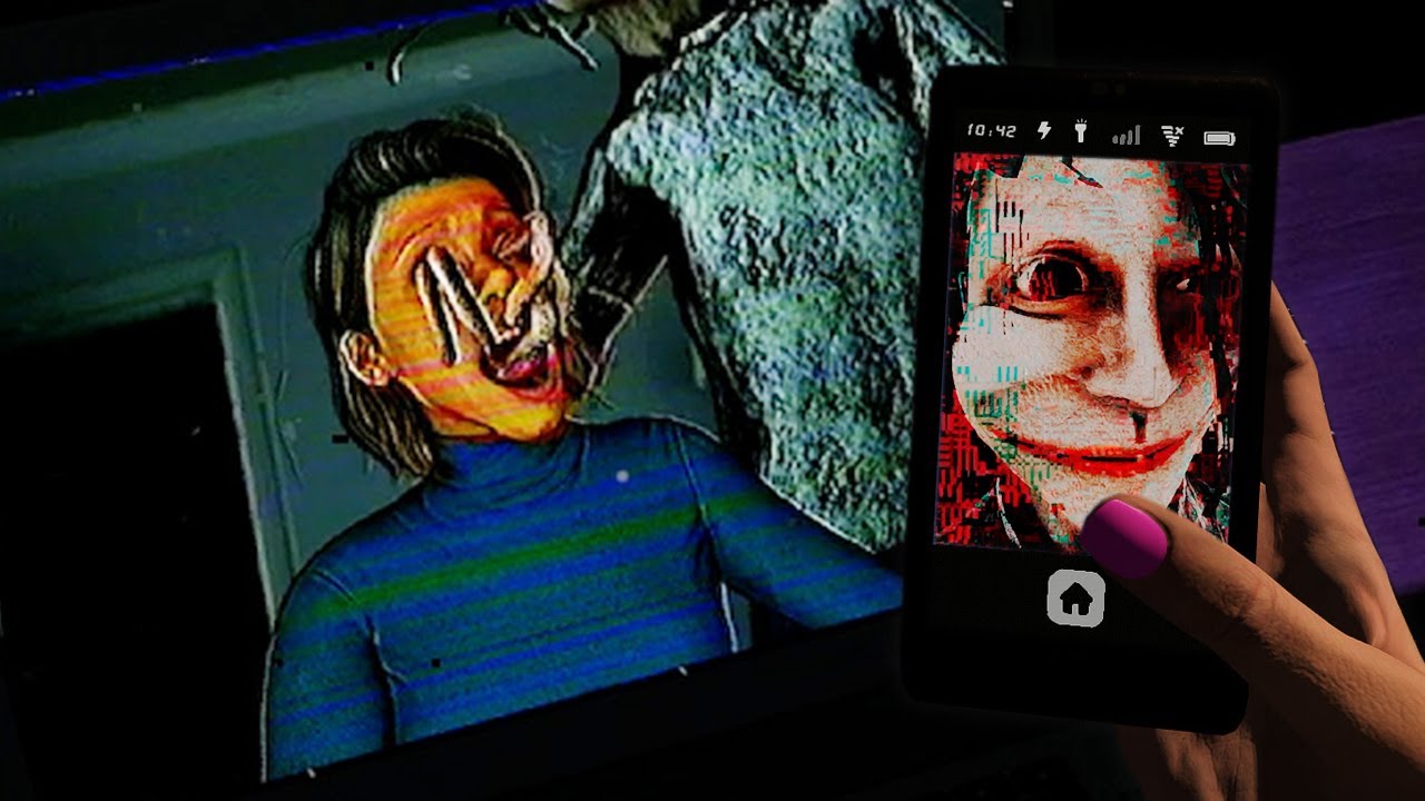 Stalked by digital entity in this horror game | Face of Another - YouTube