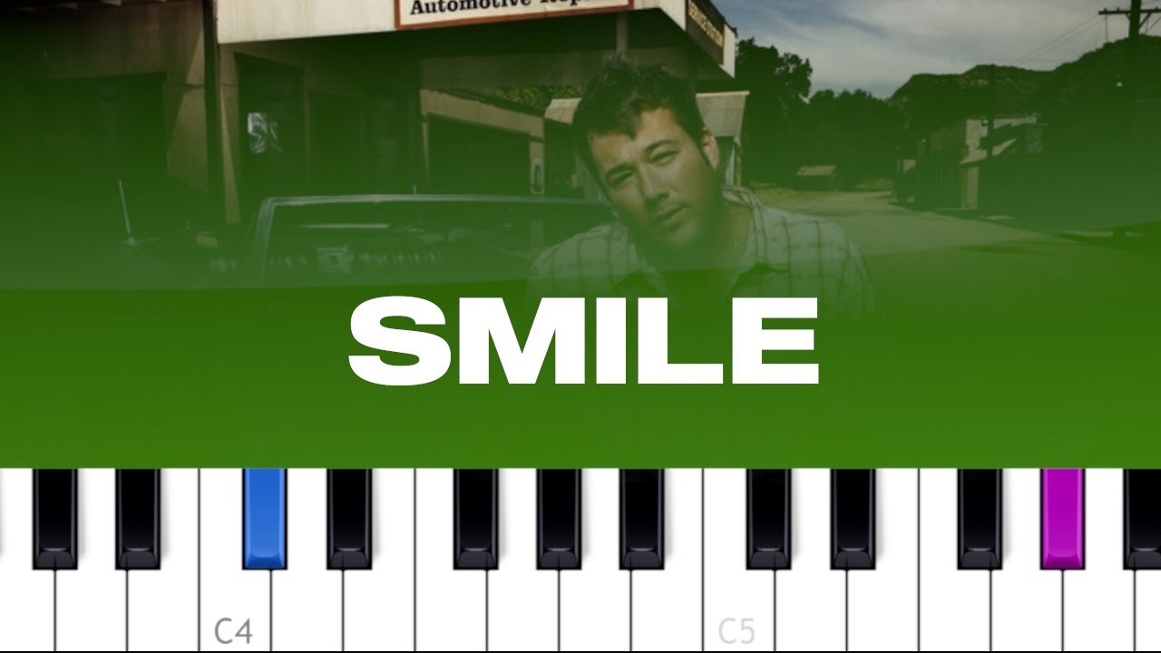 Uncle Kracker - Smile (piano tutorial) - YouTube