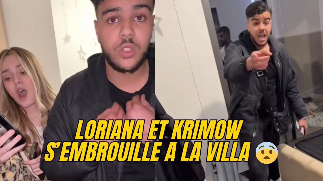 NASDAS : LORIANA ET KRIMOW S’EMBROUILLE A LA VILLA 😨 #nasdas #story - YouTube