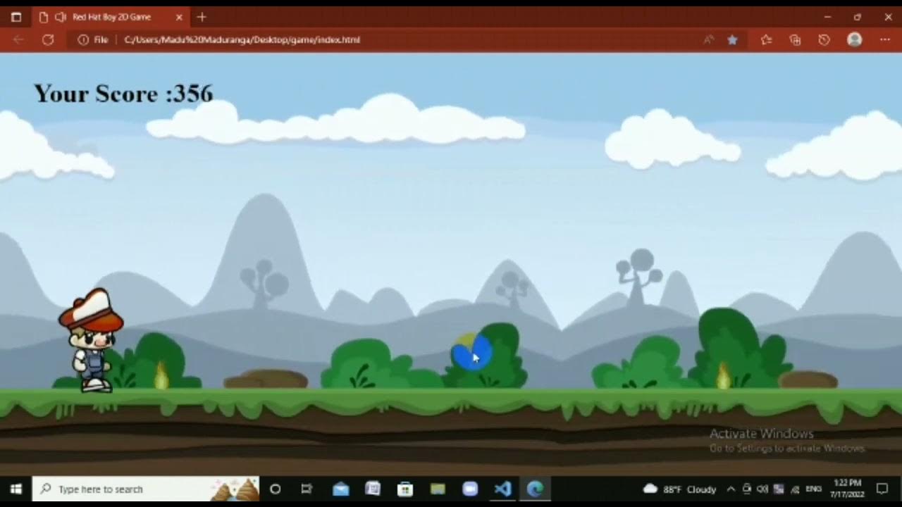 JavaScript 2D Game - YouTube