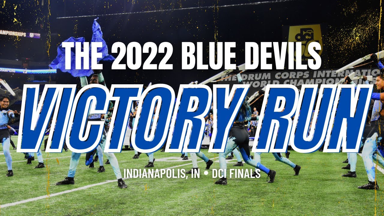 The Blue Devils 2022 | Tempus Blue | Victory Run (Multicam) - YouTube
