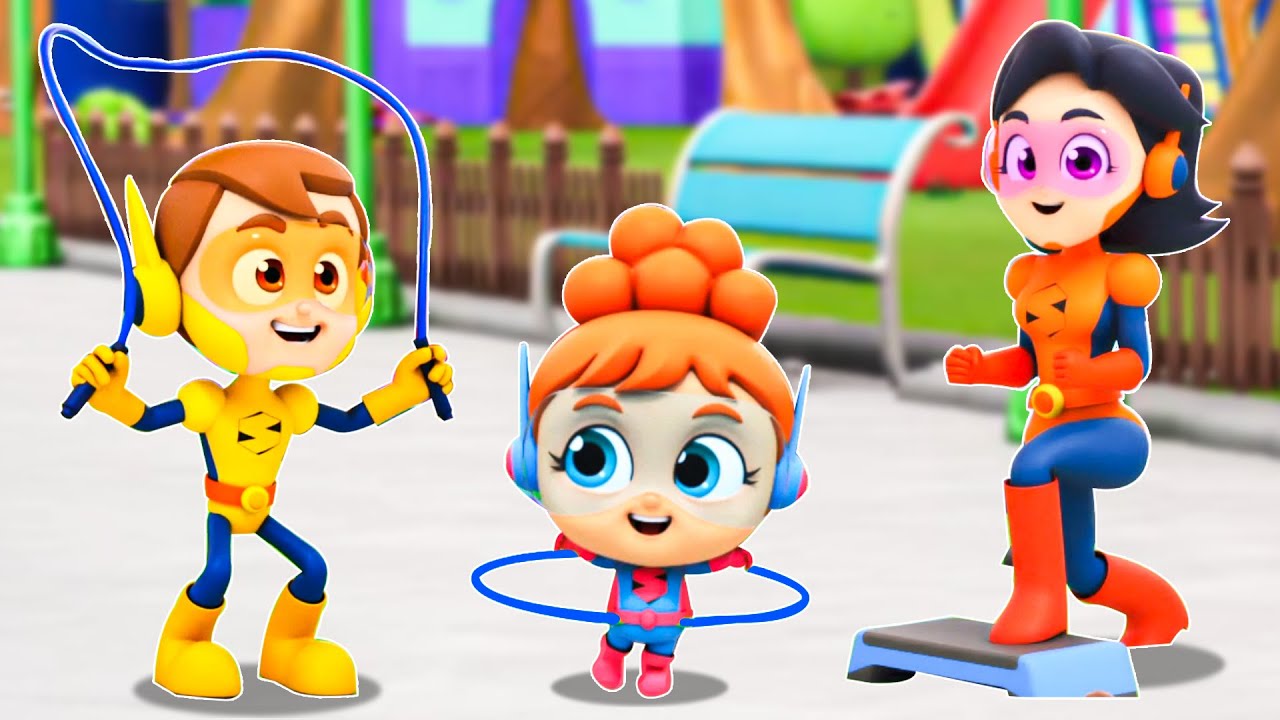 Exercise Song + More Nursery Rhymes for Kids - YouTube