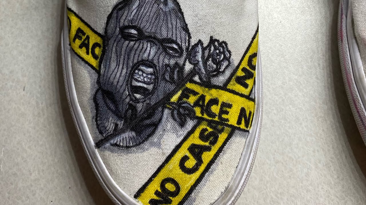 Custom vans (satisfying) sharpie - YouTube