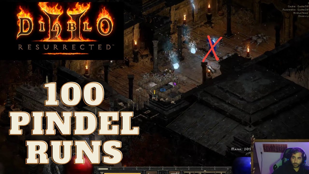 Diablo 2 Resurrected: 100 Hell Pindel Runs Drop Highlights!! - YouTube