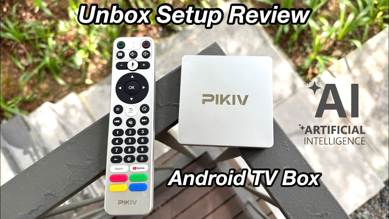 Unbox, Setup and Review PIKIV 7P Plus Ai Magic Box - Android TV Box ...