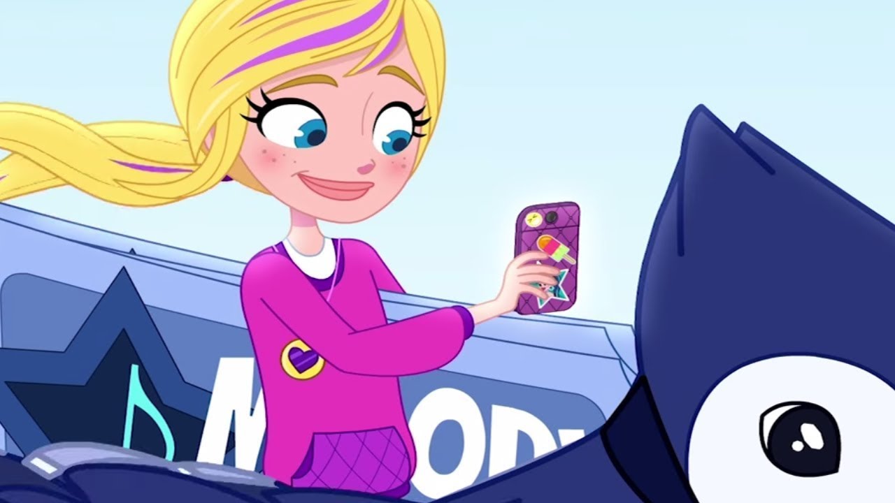 Polly Pocket💜🌈Polly Takes Flight💜🌈New Series💜🌈Polly Pocket Compilation💜 ...