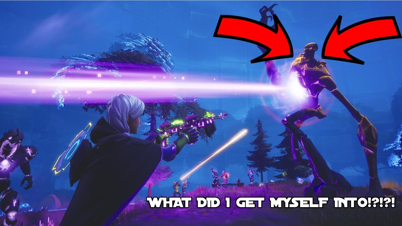 1000 Zombies vs. 1 Idiot (Fortnite Horde Rush) - YouTube