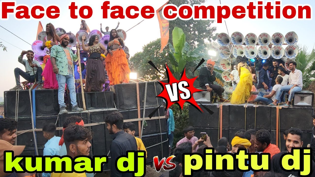 kumar dj vs Pintu Dj Face to face competition video mahaviri Akhada ...