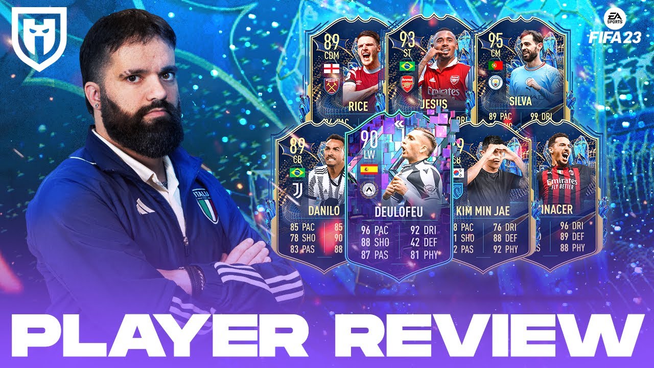 DANILO 89 JESUS 93 KIM 89 SILVA 95 RICE 89 BENNACER 92 TOTS DEULOFEU 90 ...