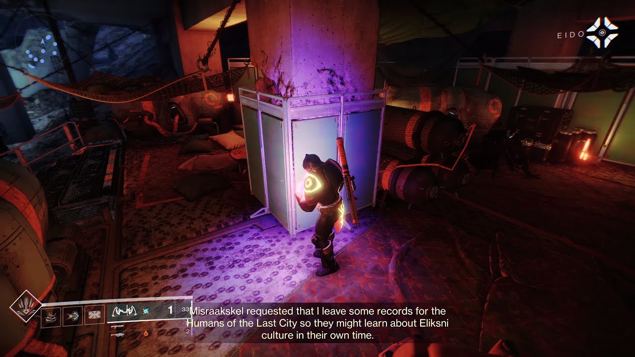 Eido Introduction | Daughter Of Misraaks (Eido Recordings | Destiny 2 ...