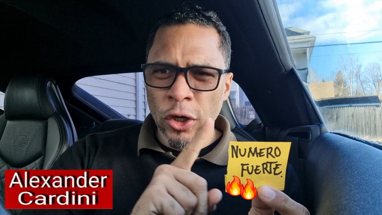 Alexander Cardini NÚMEROS, 8 y 9 De Enero | Número Fuerte Para HOY ...
