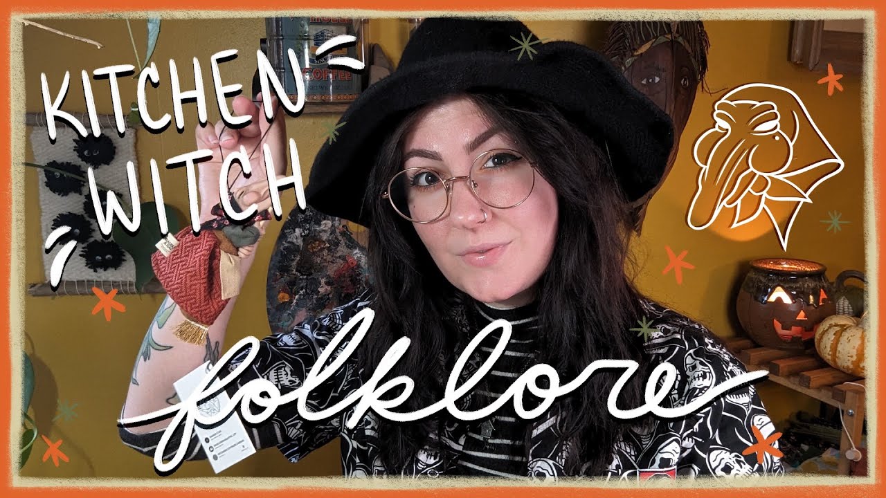 kitchen witch lore & my art dolls! - YouTube