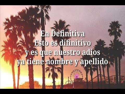 En definitiva-Alfredo olivas -letra - YouTube