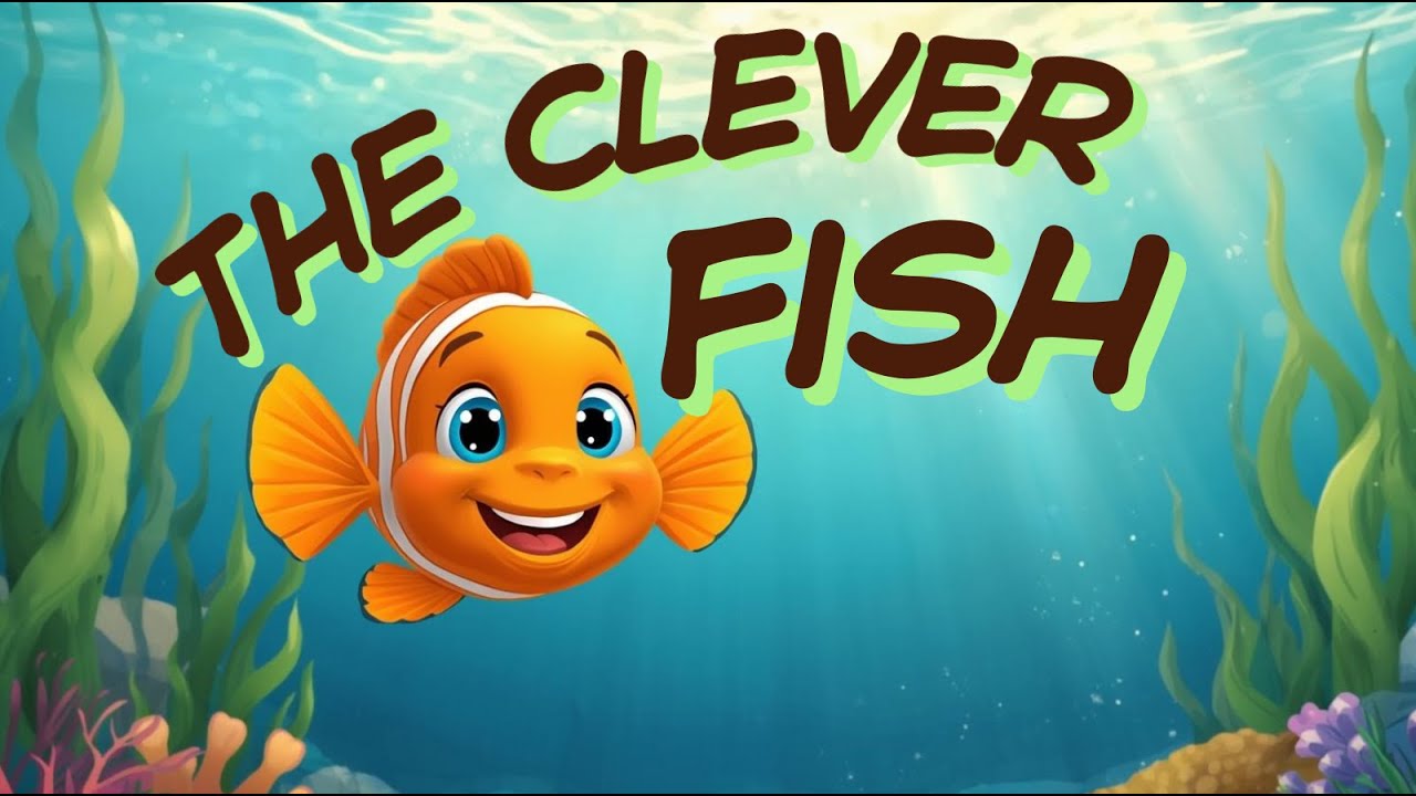 The Clever Fish 🐠 I English Moral Story for Kids | Bed Time story 🌟 ...