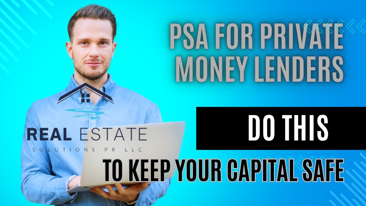 PSA for Private Money Lenders/Check your County Records - YouTube