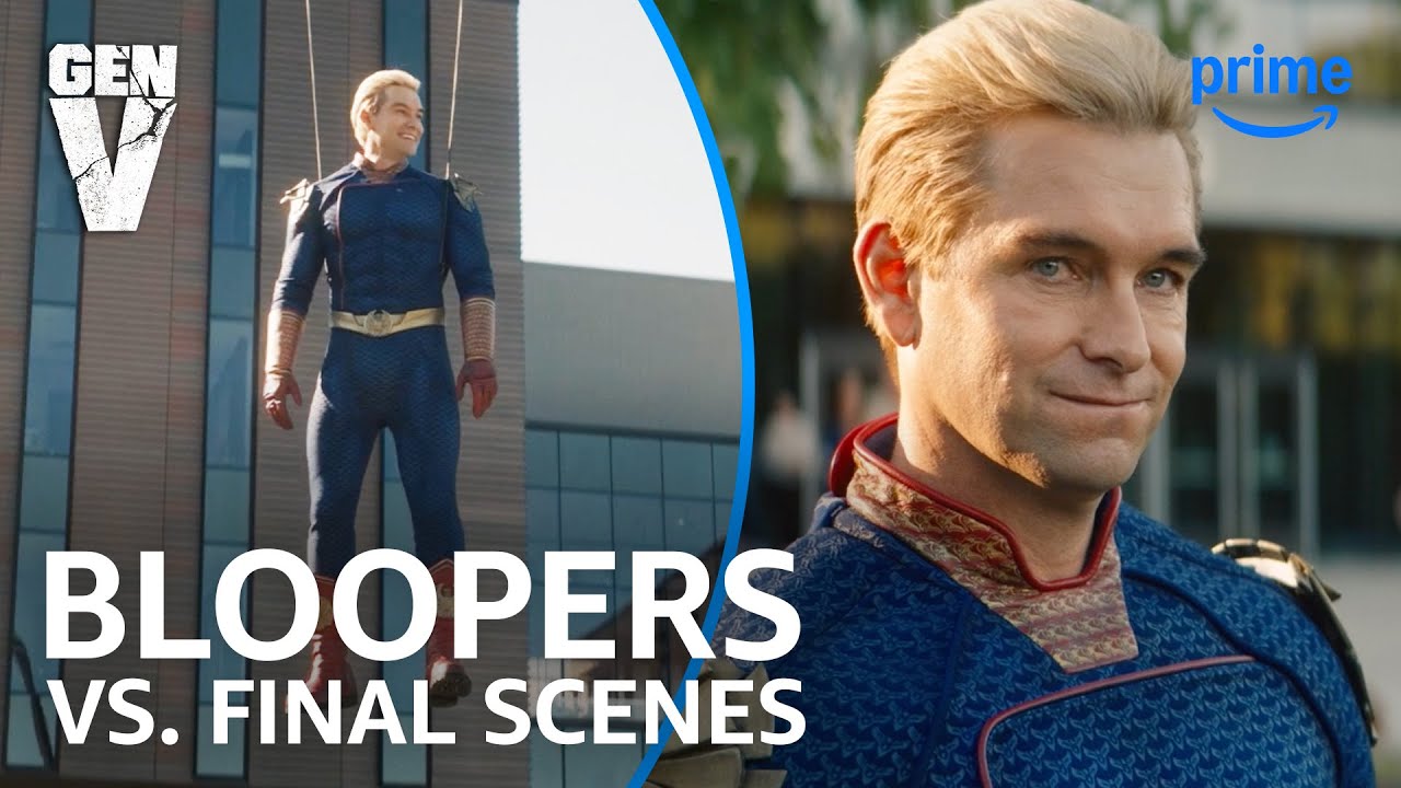 Gen V S1 Bloopers vs. Final Scenes | Prime Video - YouTube