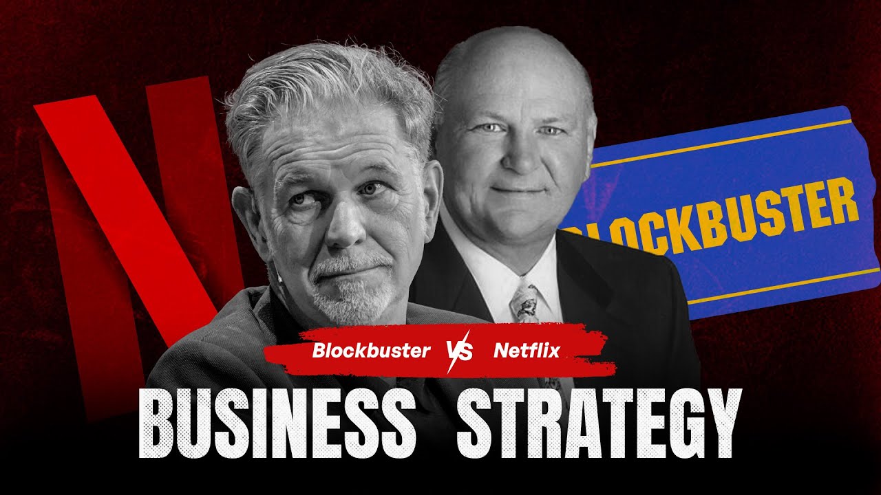 Business Strategy Series | Netflix vs Blockbuster - YouTube
