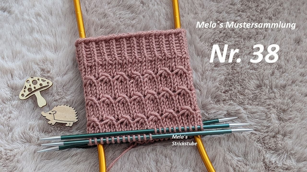 Sockenmuster Nr. 38 - Muster in Runden stricken / knitting sock pattern ...