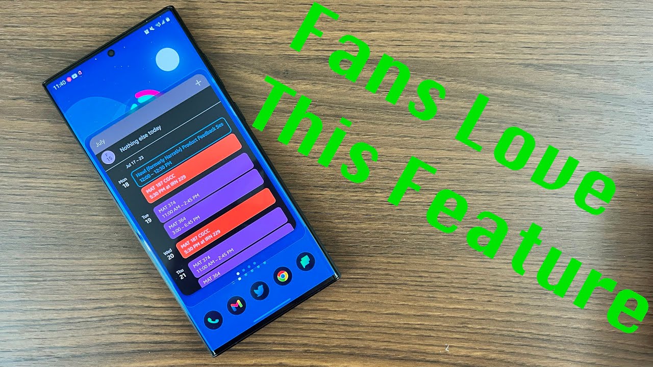 Dynamic Samsung Update Improves Fan Favorite Feature For Galaxy ...