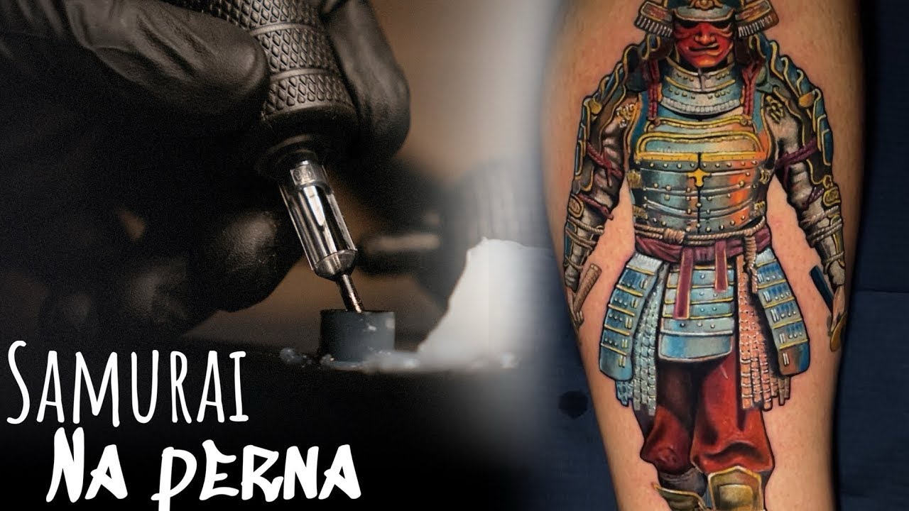 SAMURAI NA PERNA - Original SP Tattoo - YouTube
