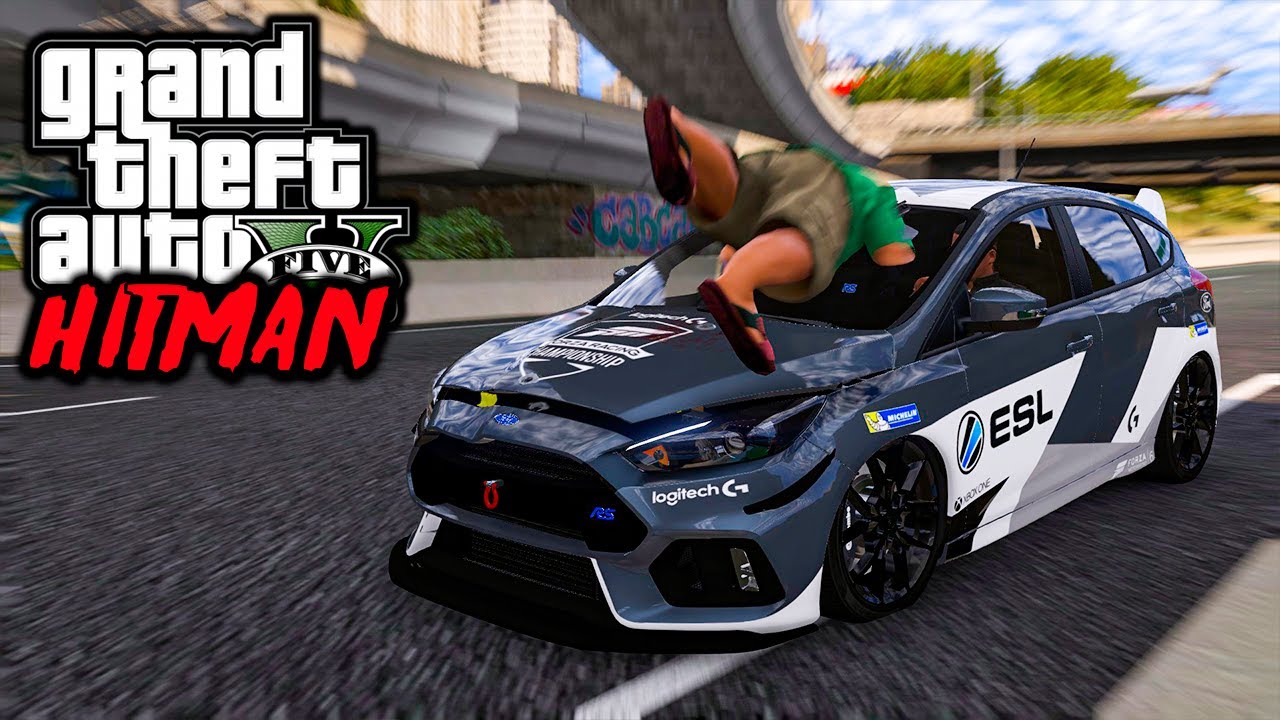 GTA V HITMAN - DESTRUINDO TUDO COM O NOSSO NOVO CARRRO! EP04 - YouTube