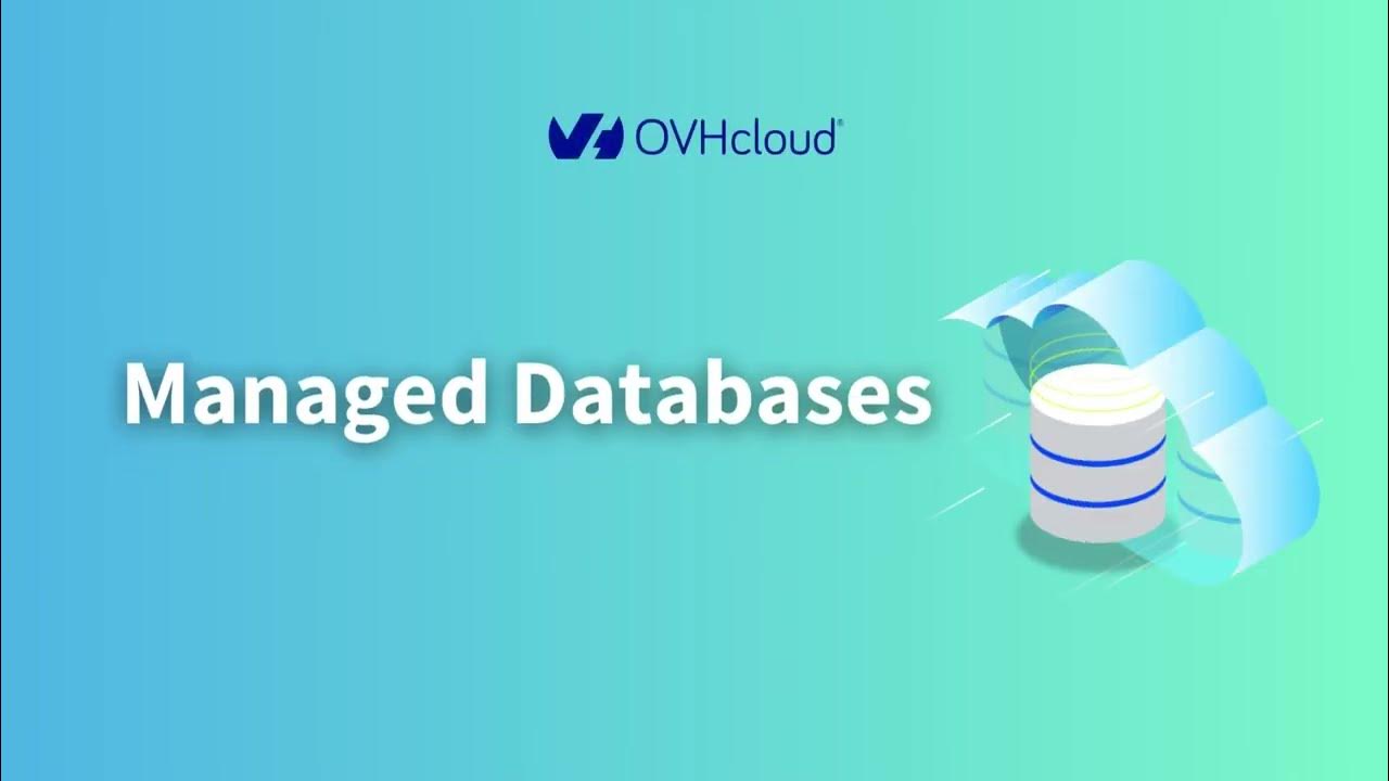 OVHcloud® Managed Databases - YouTube