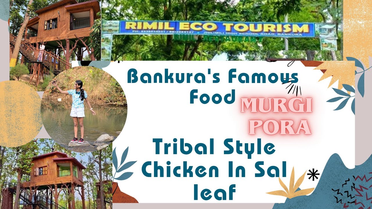 Bonfire Chiken | Tribal Style Chiken In Sal Leaf | Murgi Pora | Bakura ...