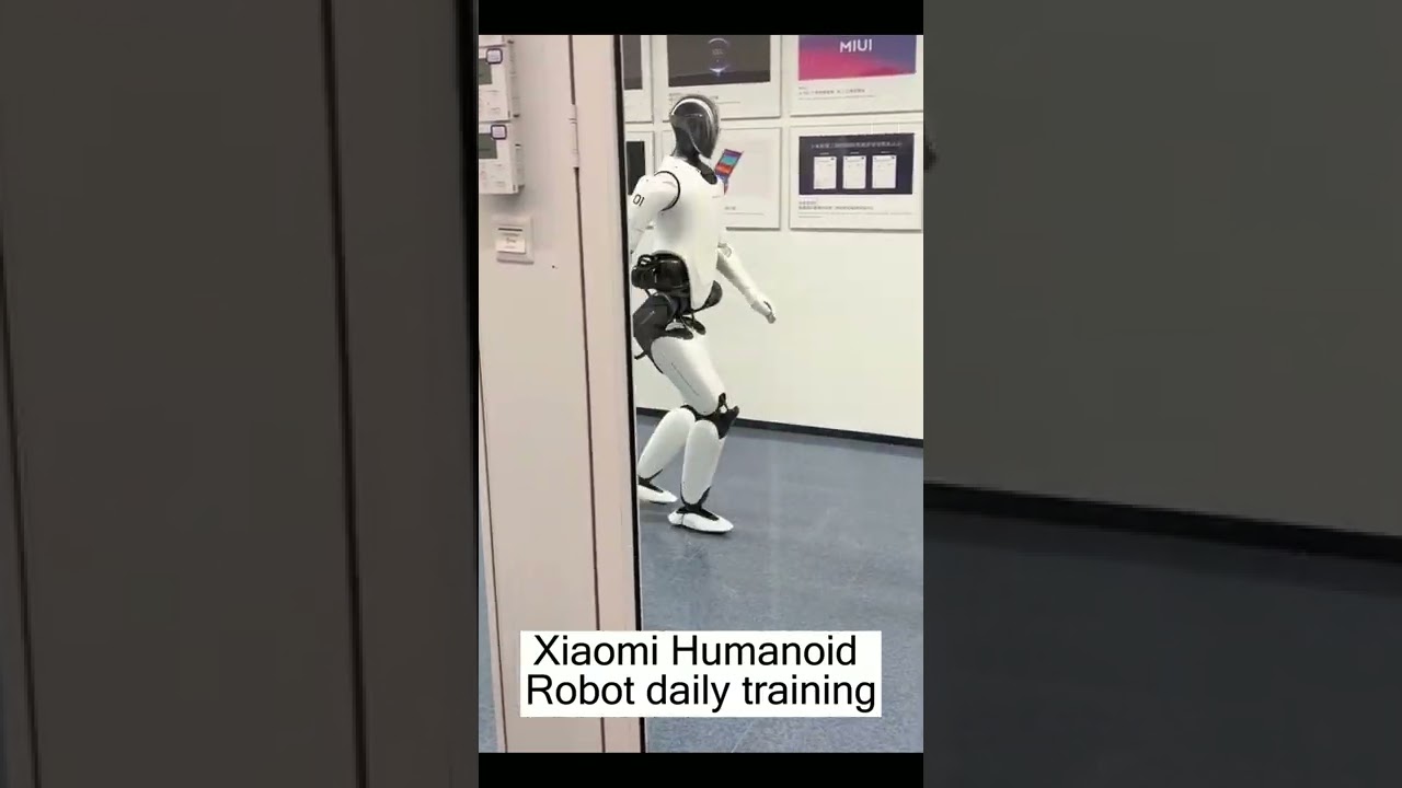 Xiaomi Humanoid Robot CyberOne Daily Training #shorts #robot - YouTube