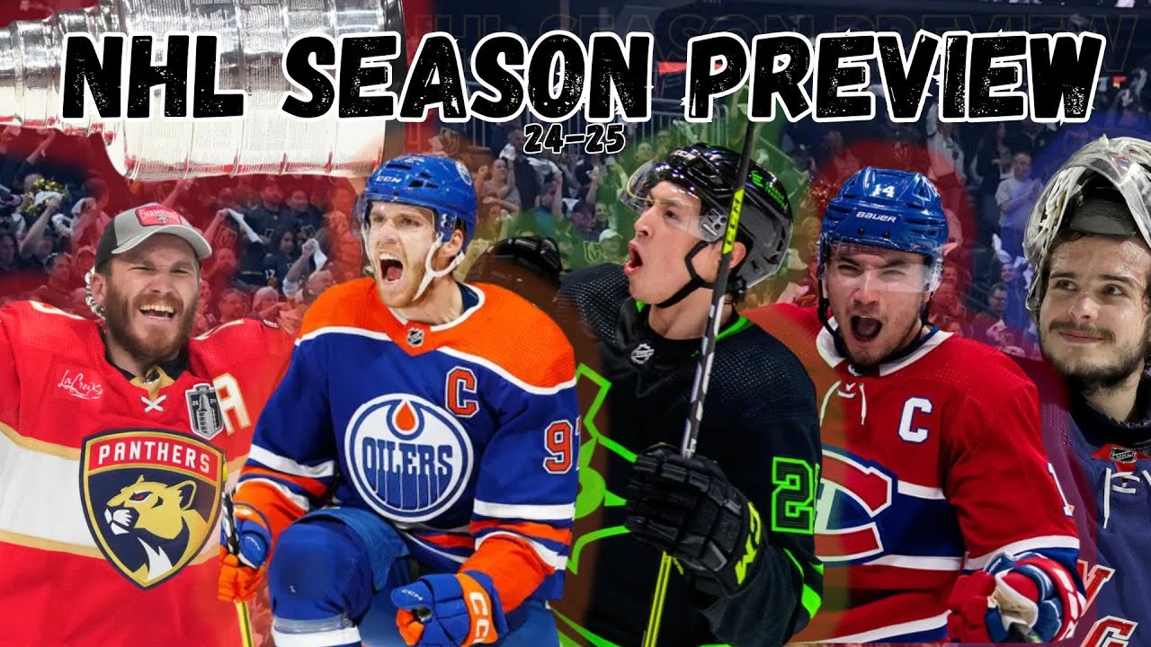 2024-25 NHL Season Preview and Power Rankings Week 1 - YouTube