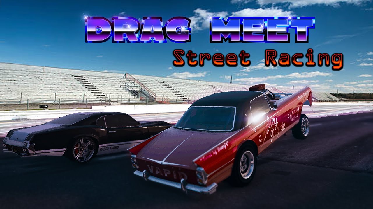 Drag Car Meet in GTA 5 Online - YouTube
