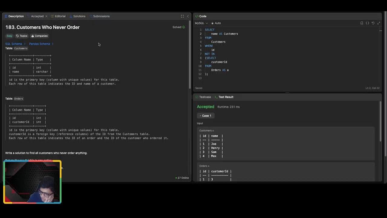 Let's chat and solve some leetcode - YouTube