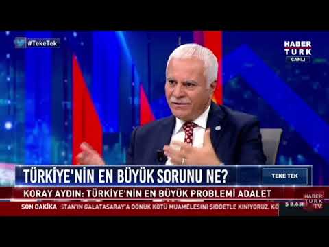 Koray Aydın HaberTürk Tv'de konuştu - Fatih Altaylı ile Teke Tek - 12 Temmuz 2021