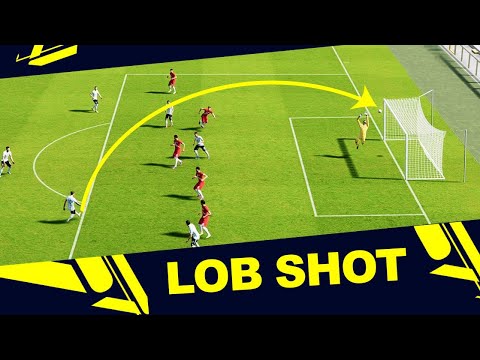 eFootball 2022 V1.1.2 - Lob Shot - Chip shot Tutorial - YouTube