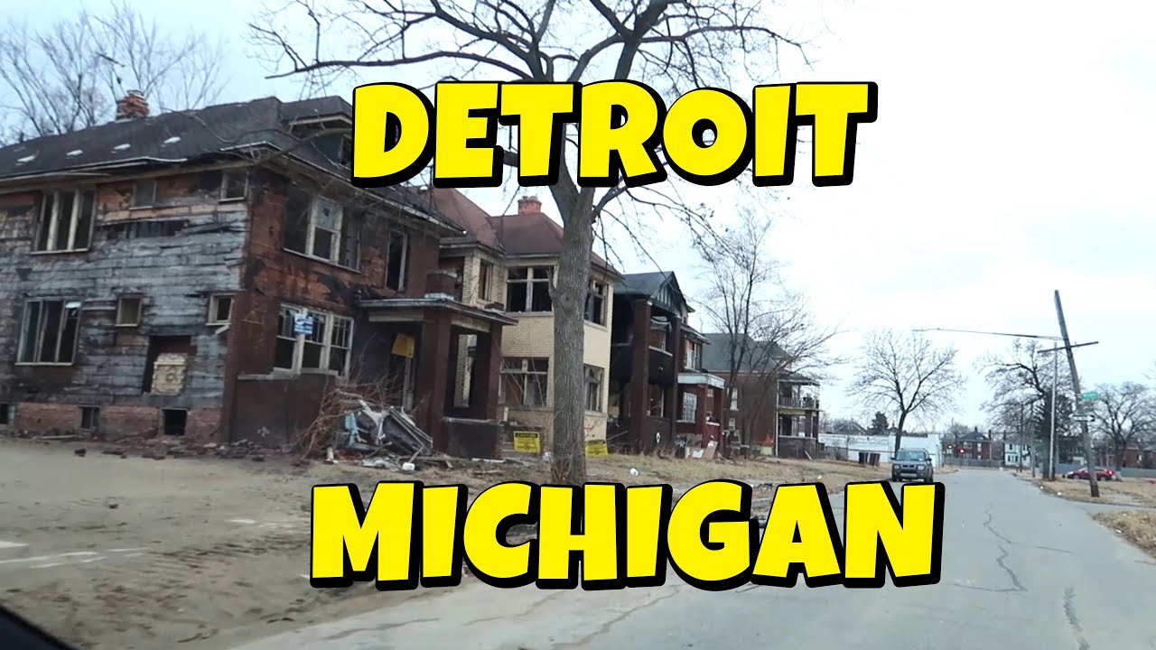 A SCARY LOOKING URBAN WASTELAND / DETROIT MICHIGAN - YouTube