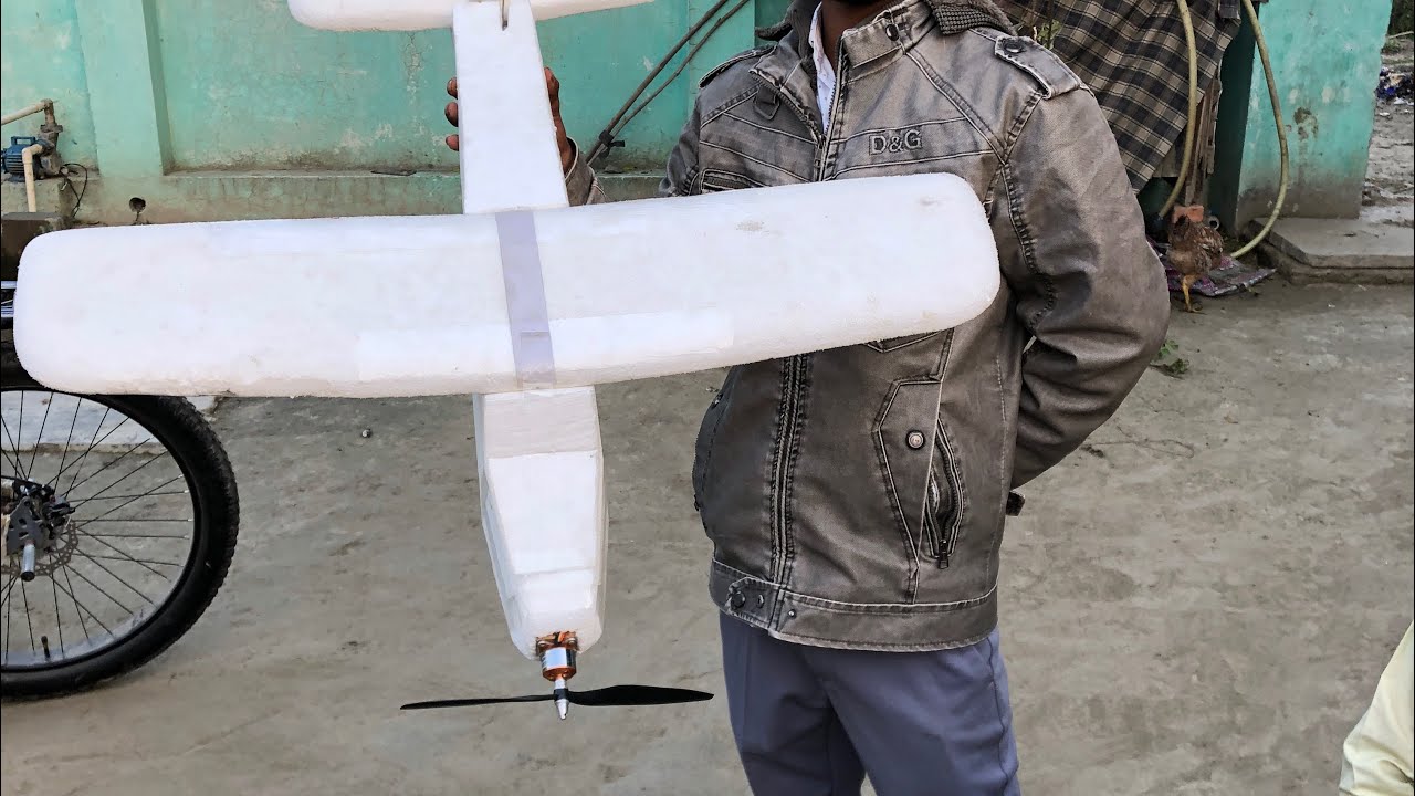DIY How to Make Trainer Model Rc Plane | At Home | 2nd Plane - YouTube