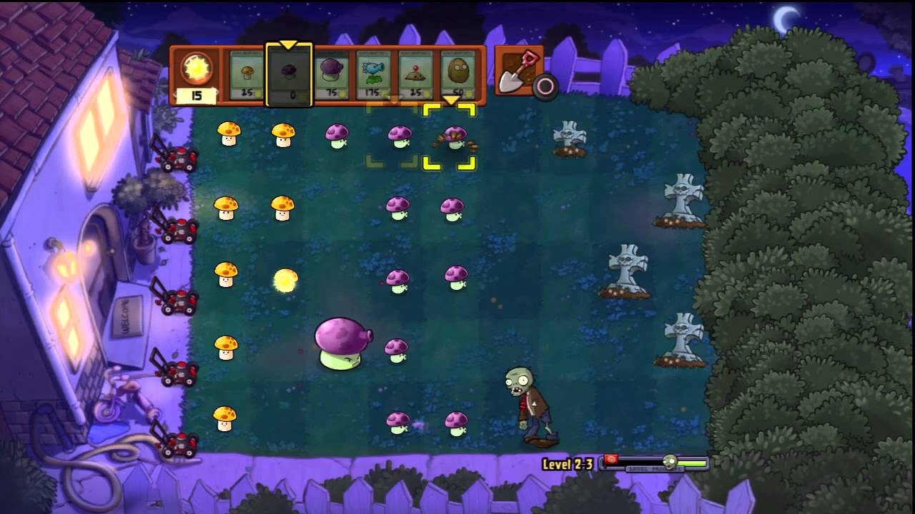 Let's Play Plants Vs. Zombies (PS3) - 6 - Screen Doors - YouTube