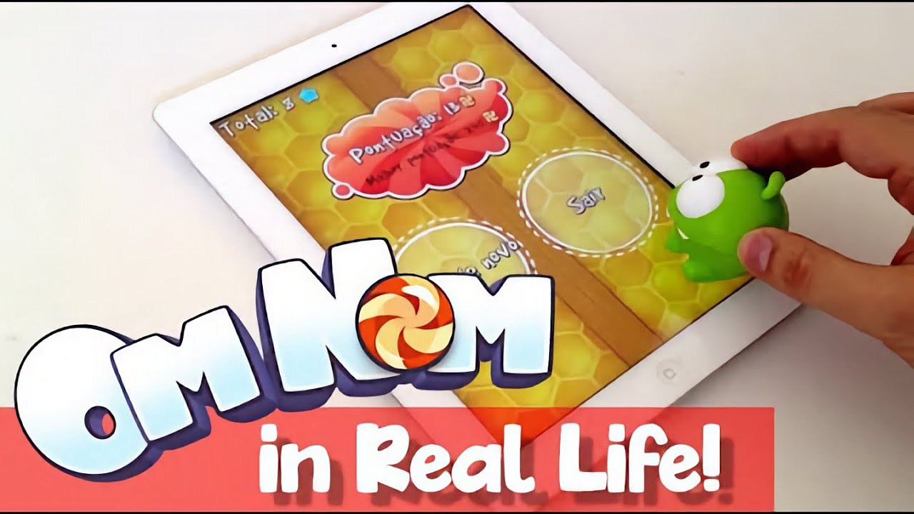 Unleashing Om Nom Toy's Interactive Magic on iPad! - Apptivity Cut the ...