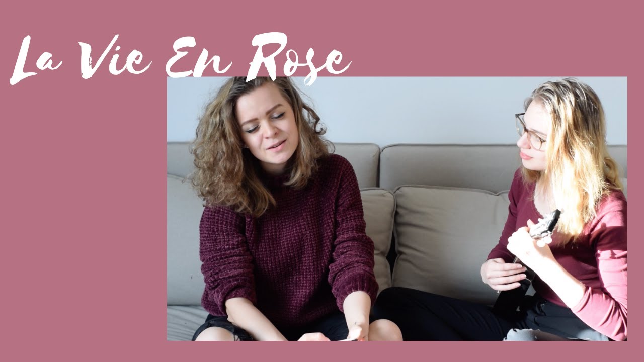 La Vie En Rose - Édith Piaf / Louis Armstrong | Christina + April - YouTube
