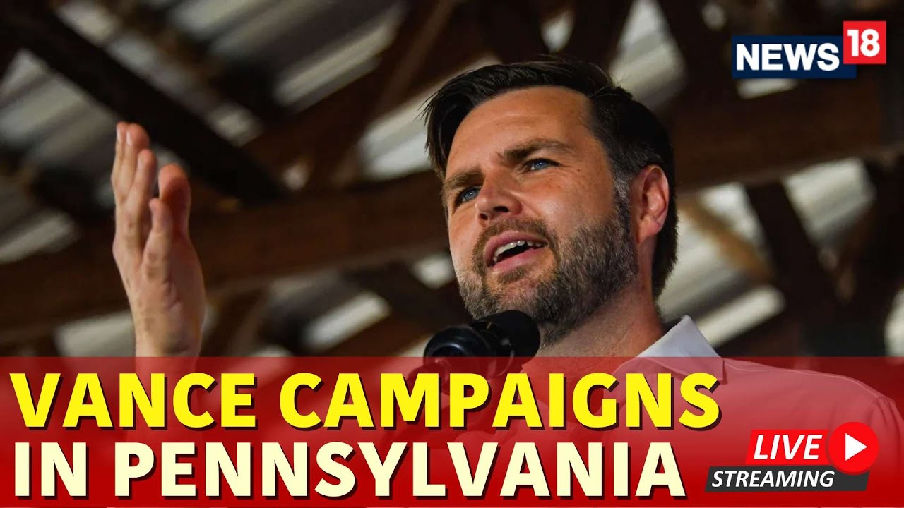 JD Vance Speech Live | JD Vance Rally In Pennsylvania Live | JD Vance ...