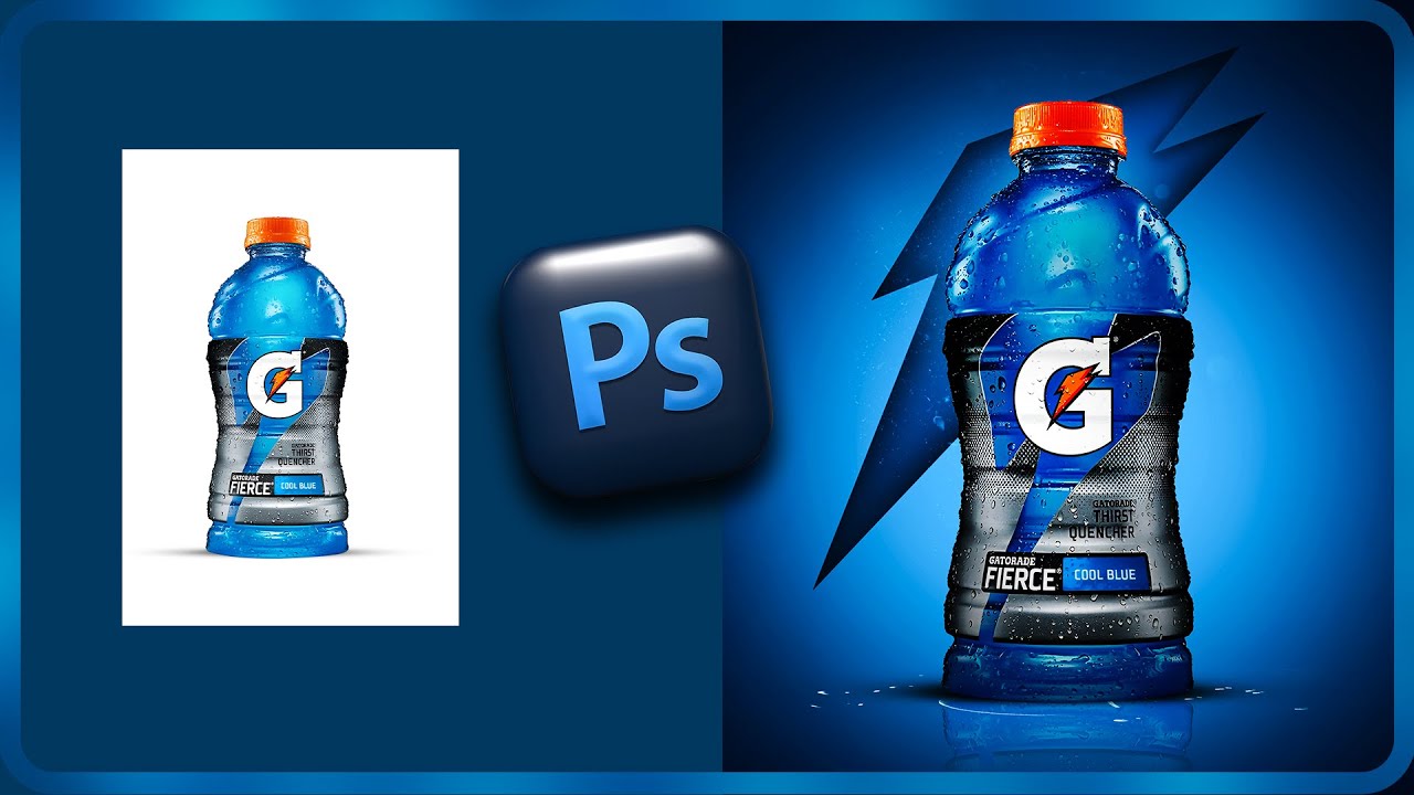 Gatorade Poster Design | Photoshop - YouTube