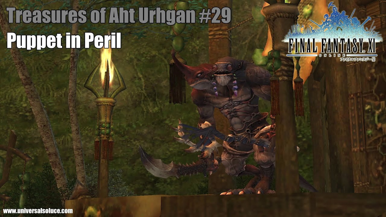 Final Fantasy XI - Mission Treasures of Aht Urhgan#29 : Puppet in Peril ...