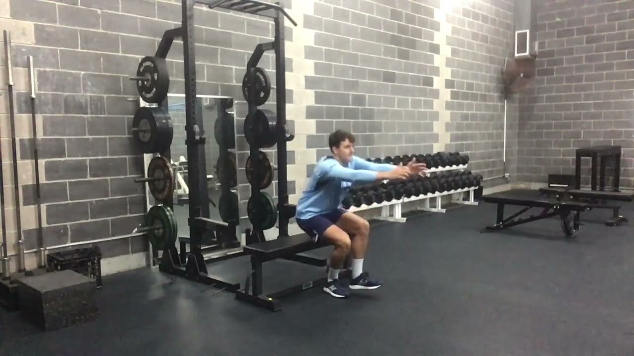 SL Squat to Bench - YouTube