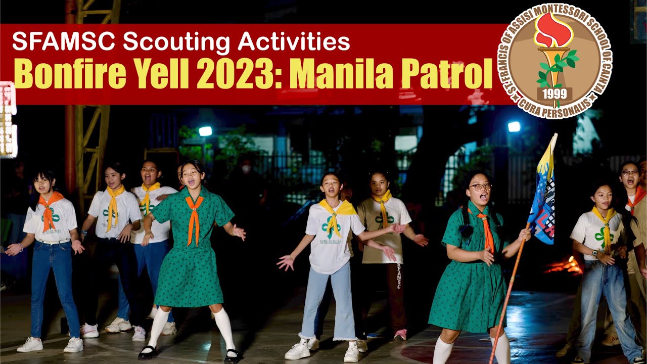 SFAMSC Scouting Bonfire Yell 2023: Manila Patrol - YouTube