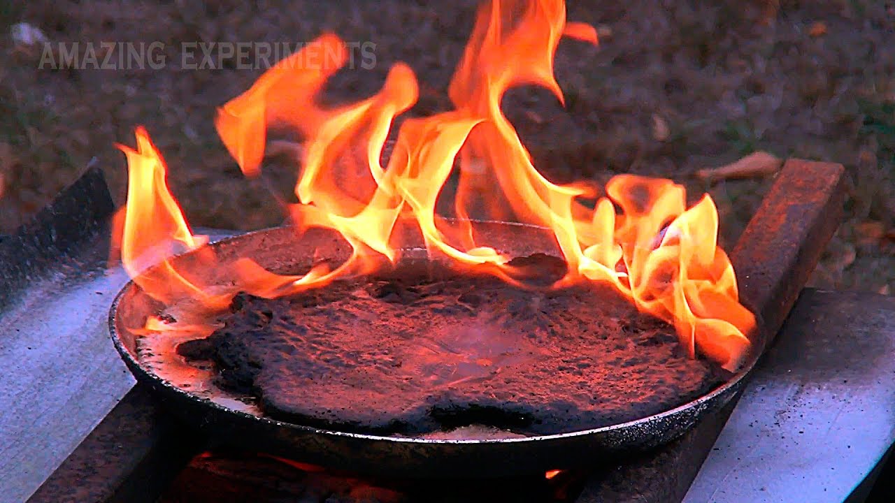 EXPERIMENT BURNING HOT Molten Lead VS Fanta Chocolate Cognac Hennessy ...